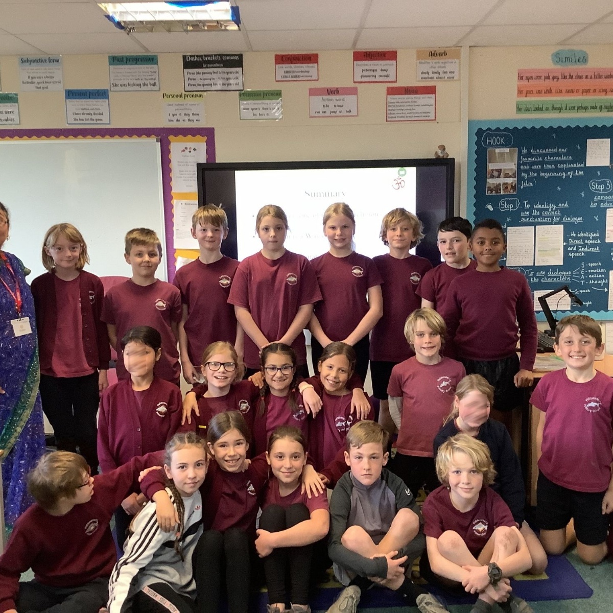 Fishbourne Primary School - Priti Dave visits our school