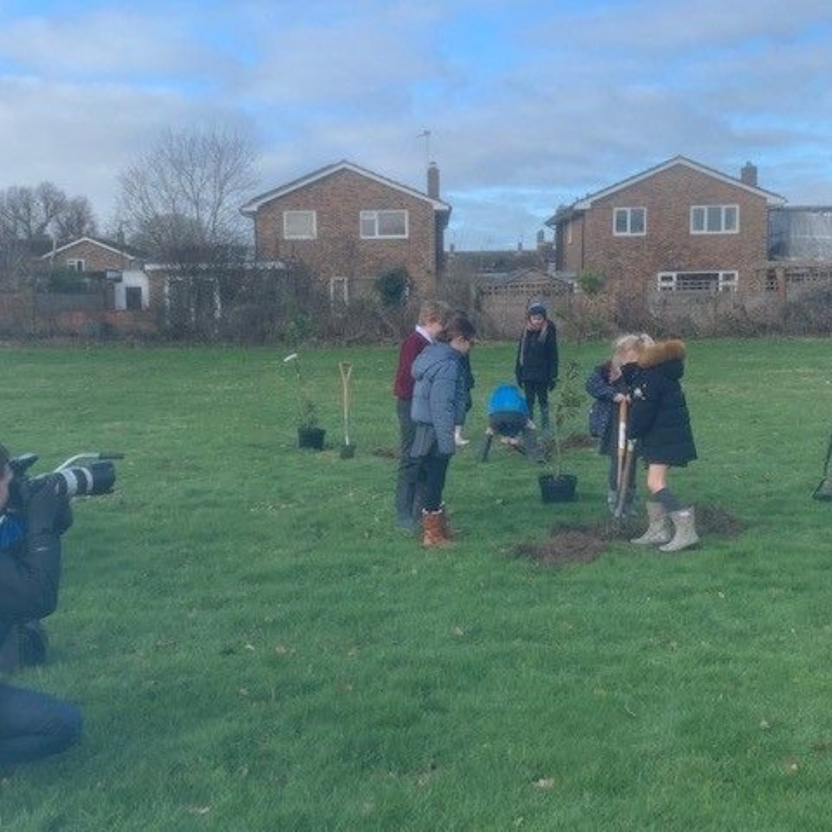 Fishbourne Primary School - Tree Planting